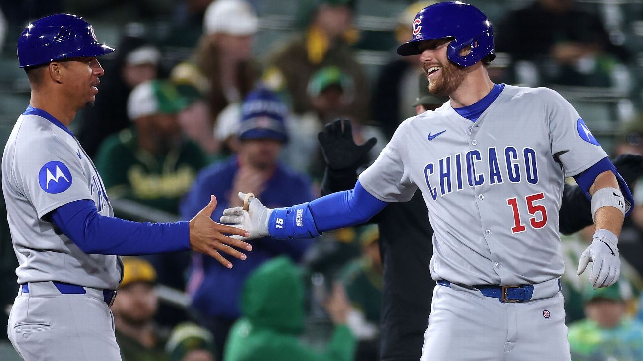 Carson Kelly first Cubs player to hit for cycle in 32 years - ABC7 Chicago