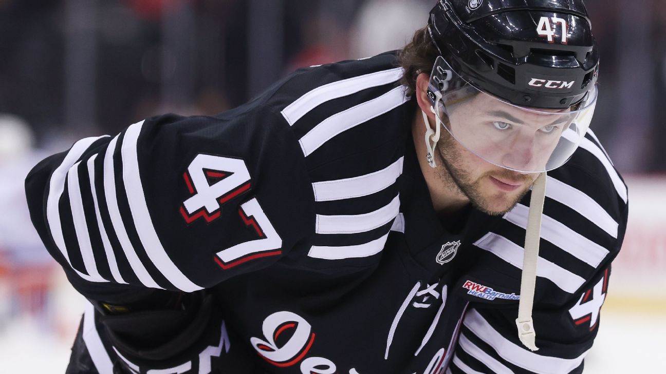 New Jersey Devils forward Paul Cotter suspended two games - ABC7 New York
