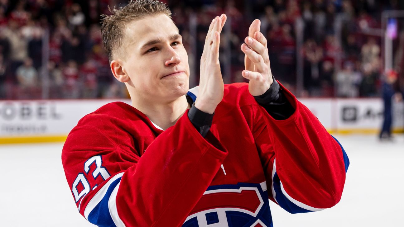 Ivan Demidov, 19, scores for Montreal Canadiens in NHL debut - ABC7 Chicago