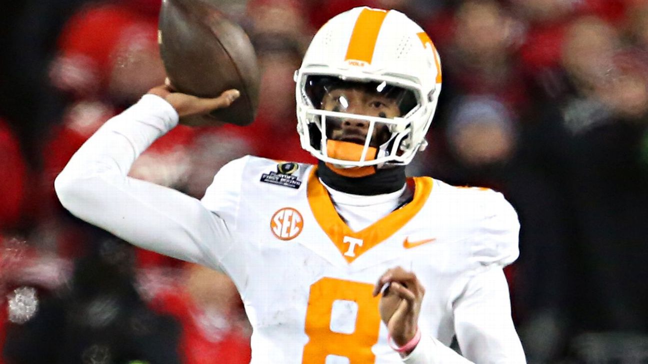 Former Tennessee QB Nico Iamaleava transferring to UCLA - ABC7 Los Angeles