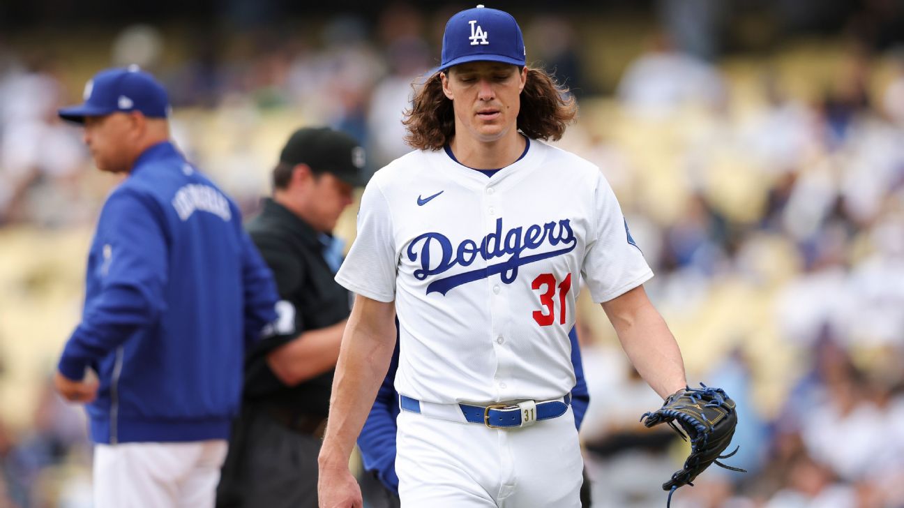 Dodgers send Alexis Diaz to minors with Tyler Glasnow return - ABC7 Los ...