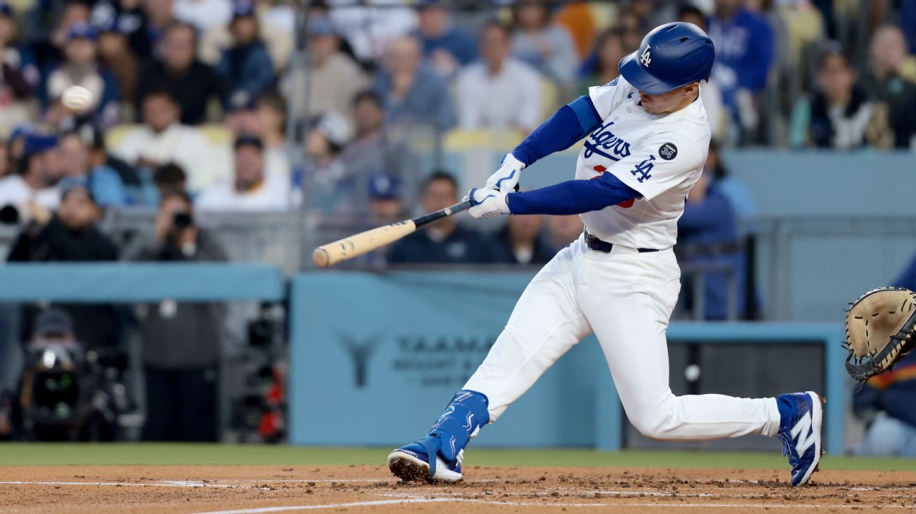 Edman returns for Dodgers, but Smith scratched due to hand - ABC7 Los ...