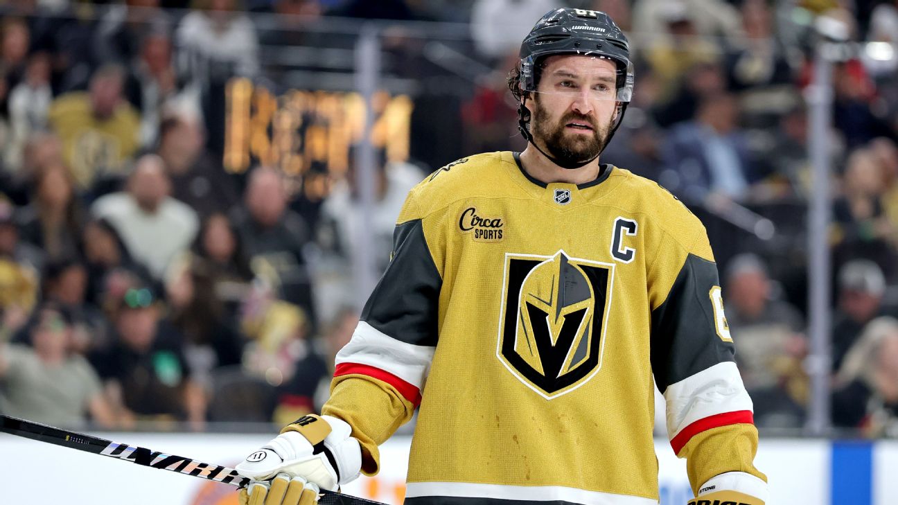 Golden Knights' Mark Stone to miss Game 4 vs. Ducks with injury - ABC30 ...