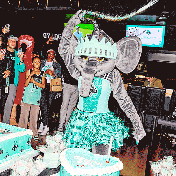 Who is Ellie the Elephant? A day with the New York Liberty icon - ESPN