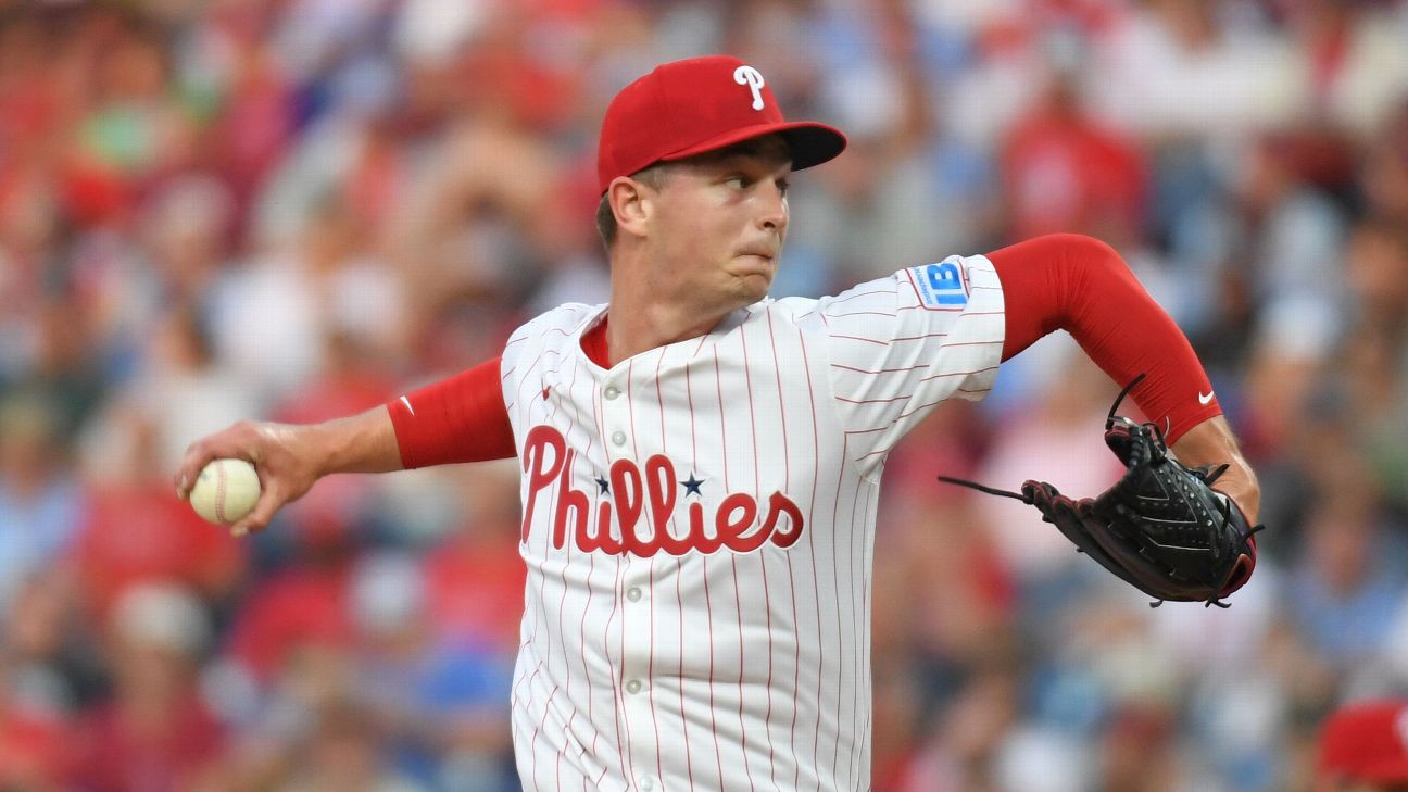 Phillies demote Mick Abel to Triple-A, move Taijuan Walker back to rotation - 6abc Philadelphia
