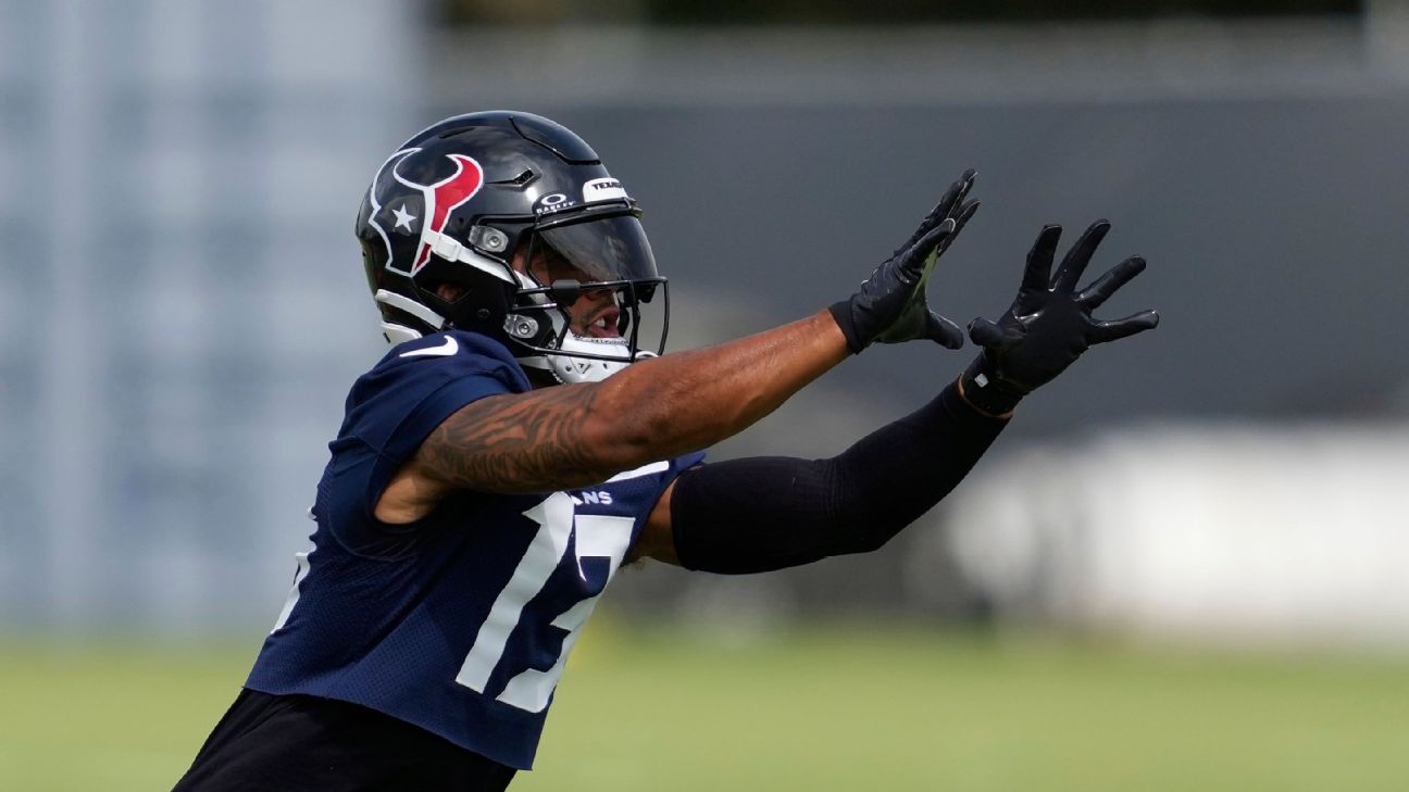 Texans' Christian Kirk out vs. Seahawks with hamstring injury - ABC13 ...
