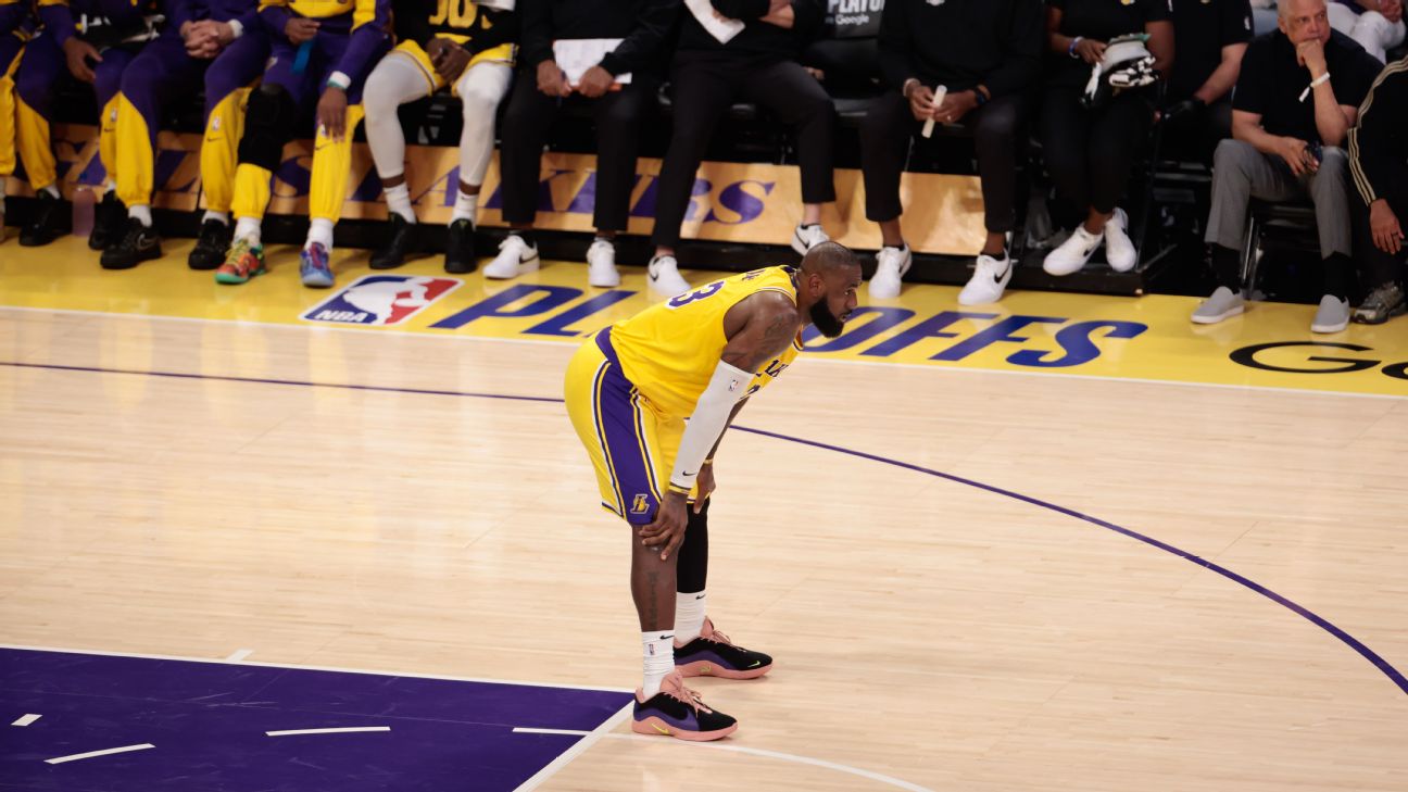 LeBron James says knee 'good,' targeting 100% by training camp - ABC30 ...
