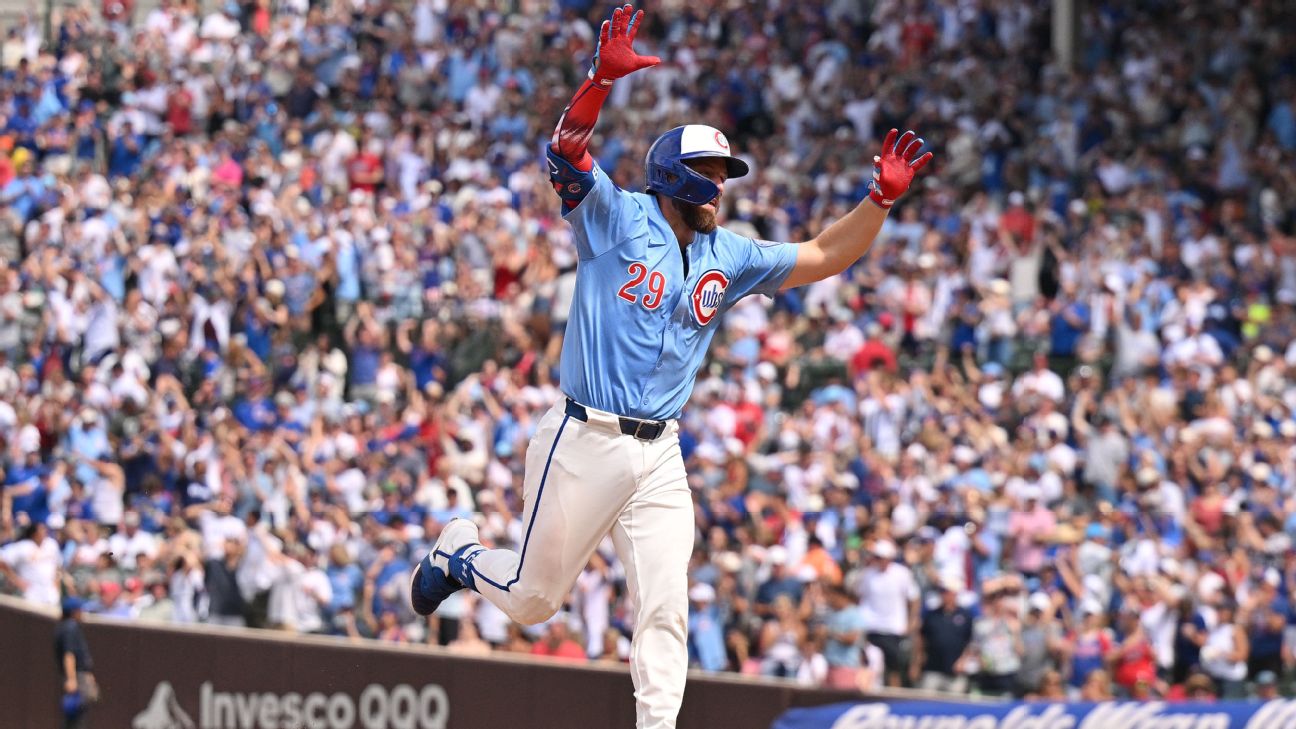 Cubs hit franchise-record eight home runs, rout Cardinals - ABC7 Chicago