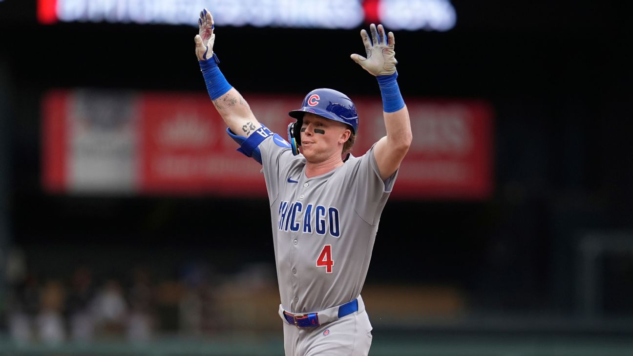 Cubs' Pete Crow-Armstrong hits 25-HR, 25-steal mark in 92nd game - ABC7 ...