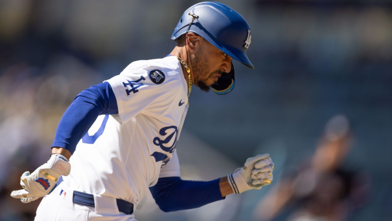 Mookie Betts rejoins Dodgers in Boston after death in family - ABC7 Los ...