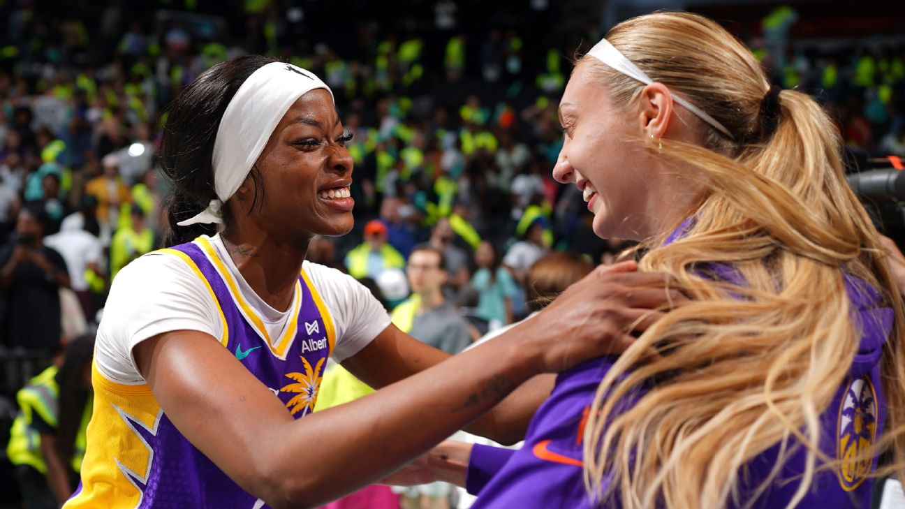 WNBA Power Rankings: Sparks, Valkyries headed in opposite directions ...