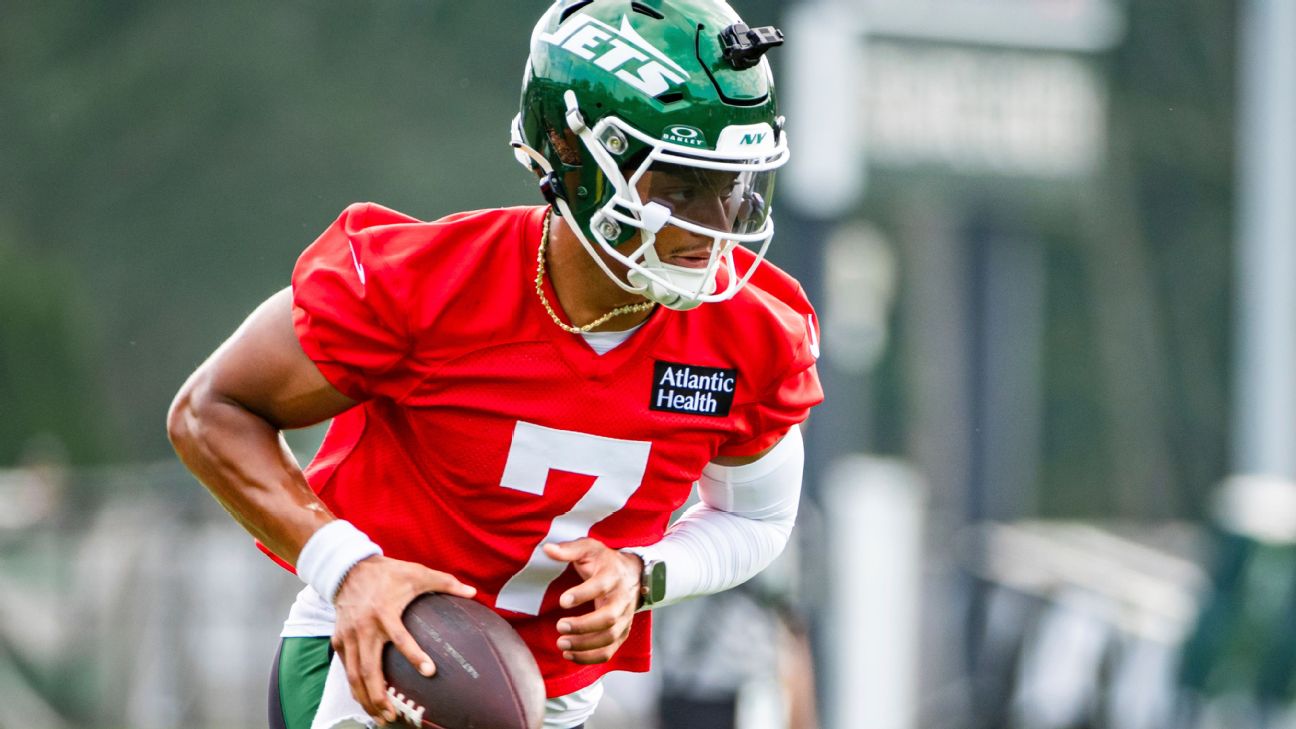 Jets' Justin Fields 'relieved' that toe injury wasn't worse - ABC7 New York