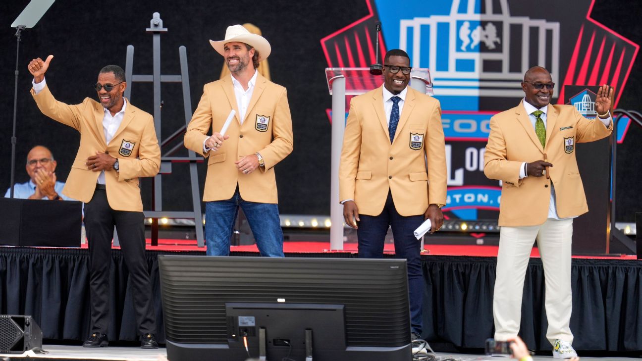 Sterling Sharpe, Eric Allen, Jared Allen, Antonio Gates enter HOF ...