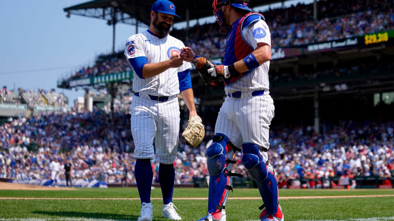 Andrew Kittredge throws immaculate inning as Cubs beat Reds - ABC7 Chicago