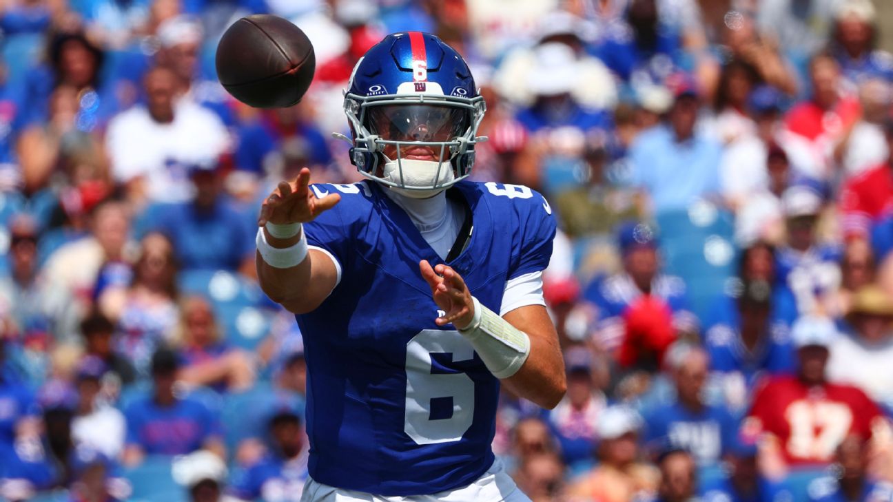 Source: Giants have package of plays prepared for Jaxson Dart - ABC7 New York
