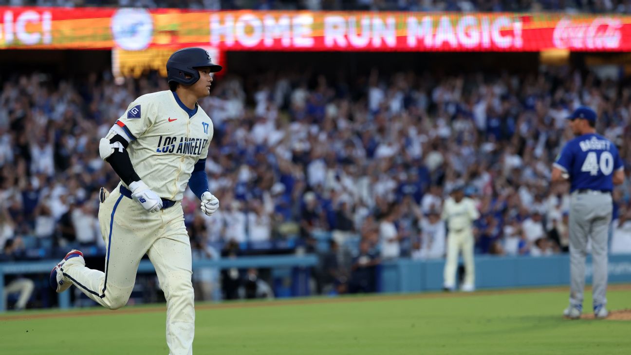Shohei Ohtani slugs 40th home run of season for Dodgers - ABC7 Los Angeles