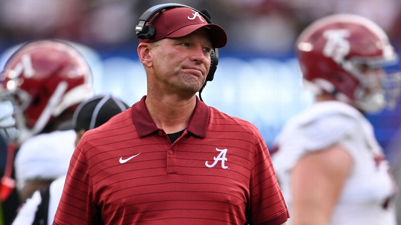 College football Bottom 10 after Week 1: Alabama is not alone - ABC11 ...