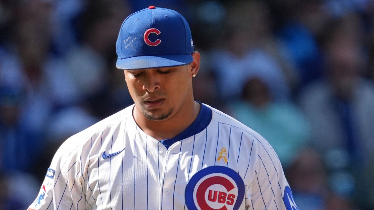 Cubs put closer Daniel Palencia (shoulder strain) on IL - ABC7 Chicago