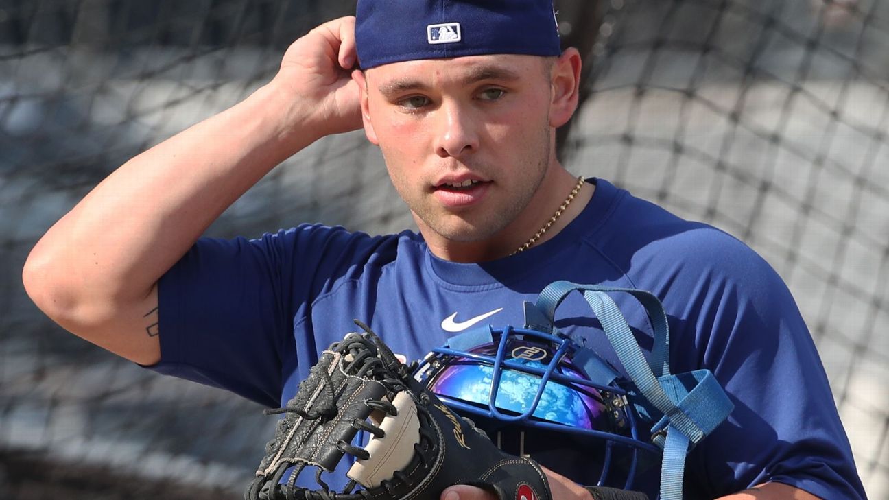 Dalton Rushing returns in Los Angeles Dodgers' 9-6 loss - ABC7 Los Angeles