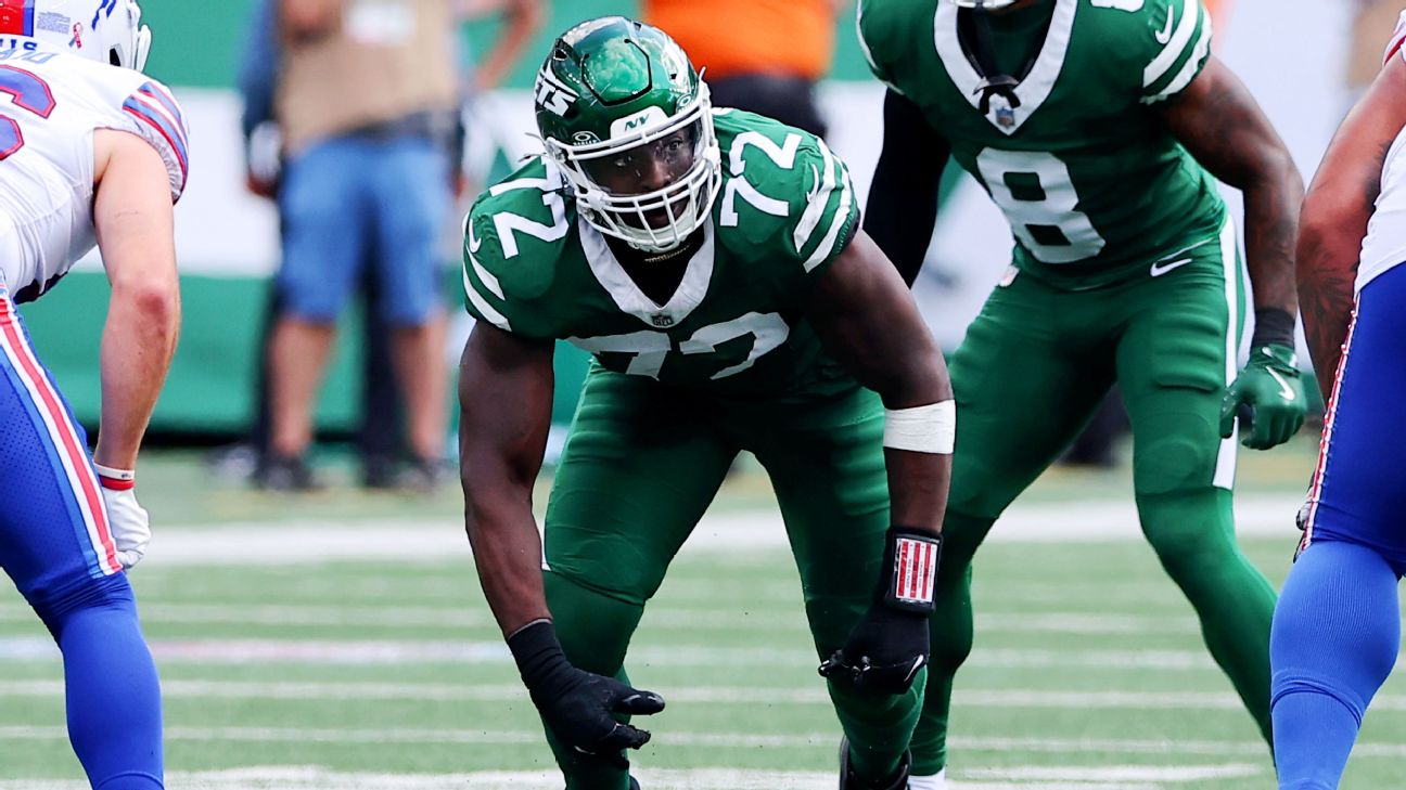 Jets' Aaron Glenn backs Michael Clemons despite costly penalties - ABC7 ...