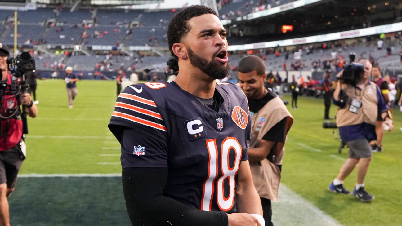 Caleb Williams' four touchdowns nets free hot dogs at Chicago stand ...