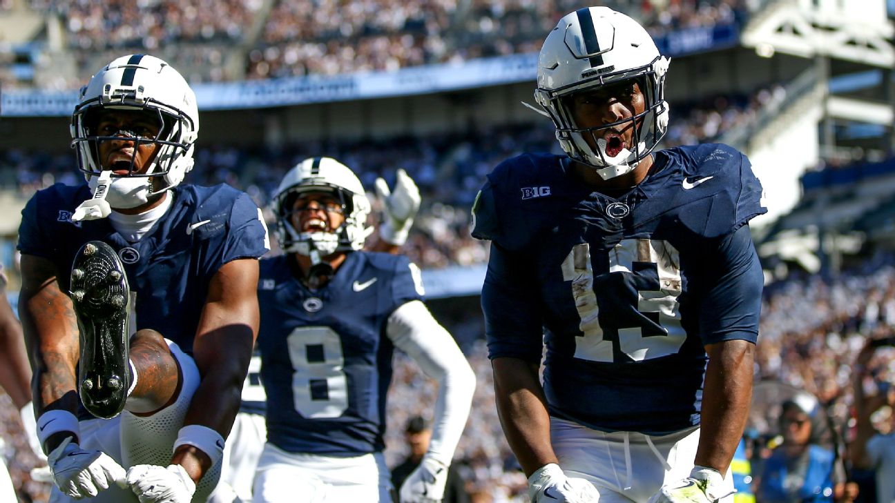 Penn State RBs Singleton and Allen doing record things - 6abc Philadelphia