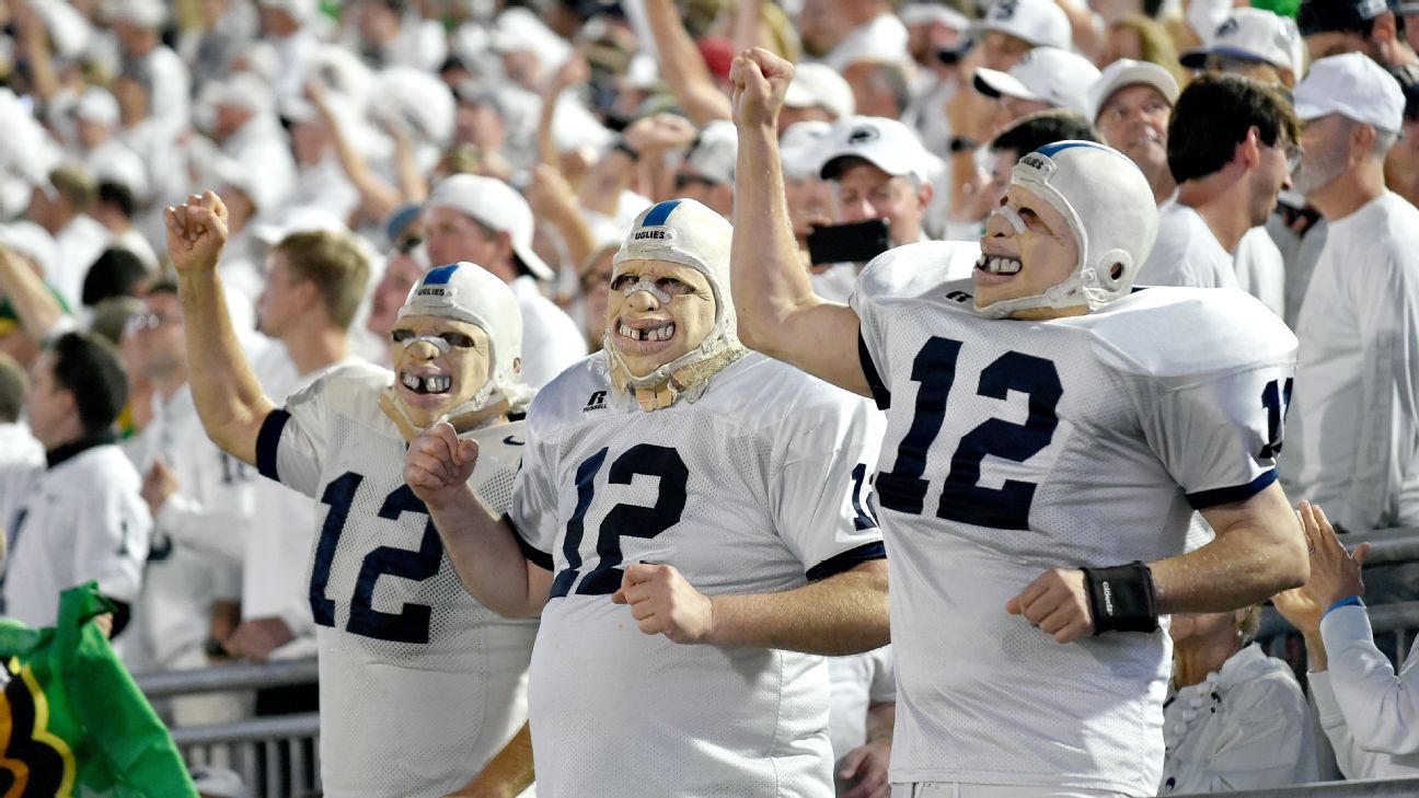 College football Bottom 10 after Week 5: Penn State's latest flop ...