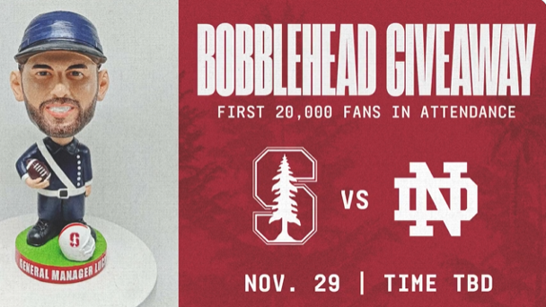 Stanford announces Capt. Andrew Luck parody bobbleheads giveaway - ABC7 ...