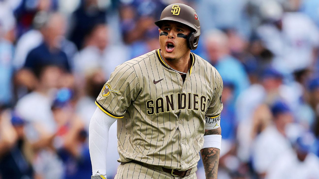 Manny Machado HR backs Padres pitching in Game 2 win over Cubs - ABC7 ...