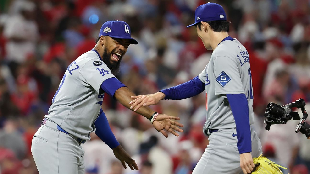 MLB division series Day 1: Lineups, live updates, analysis - ABC7 Los ...