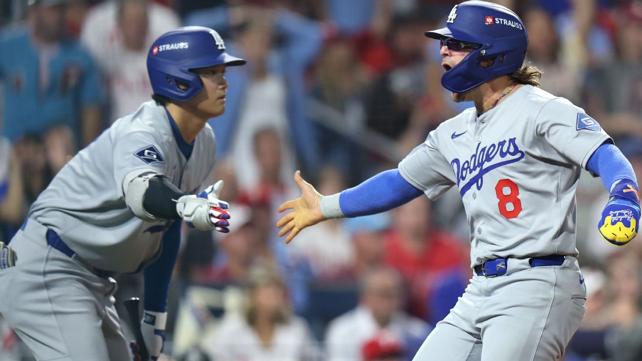 Dodgers outlast Phillies, take commanding 2-0 NLDS lead - ABC30 Fresno