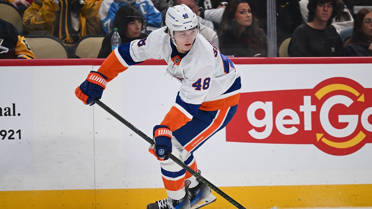 Matthew Schaefer lauded by Patrick Roy, Isles after 'confident' NHL ...