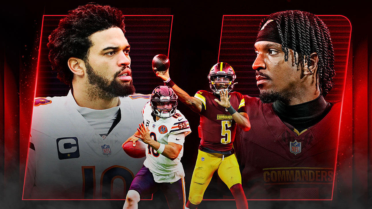 Jayden Daniels vs. Caleb Williams 2.0: a year after the Hail Mary - ABC7 Chicago