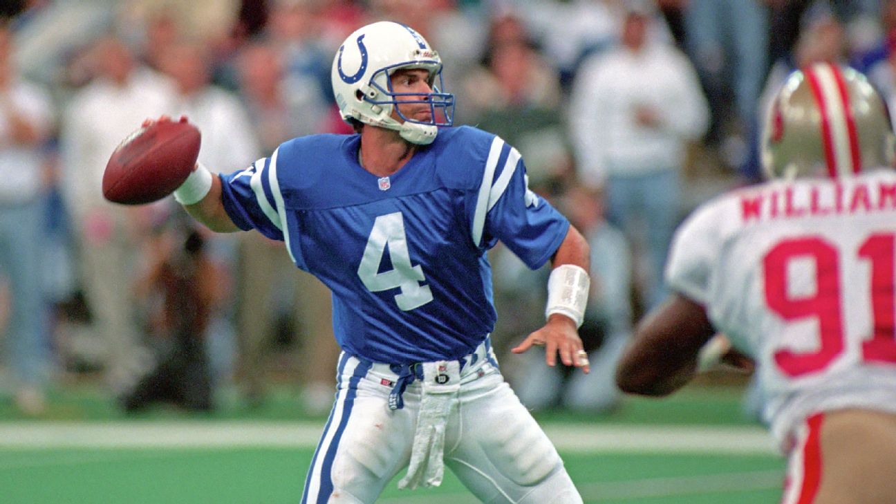 The legend of Jim Harbaugh's season with Colts 30 years ago - ABC30 Fresno