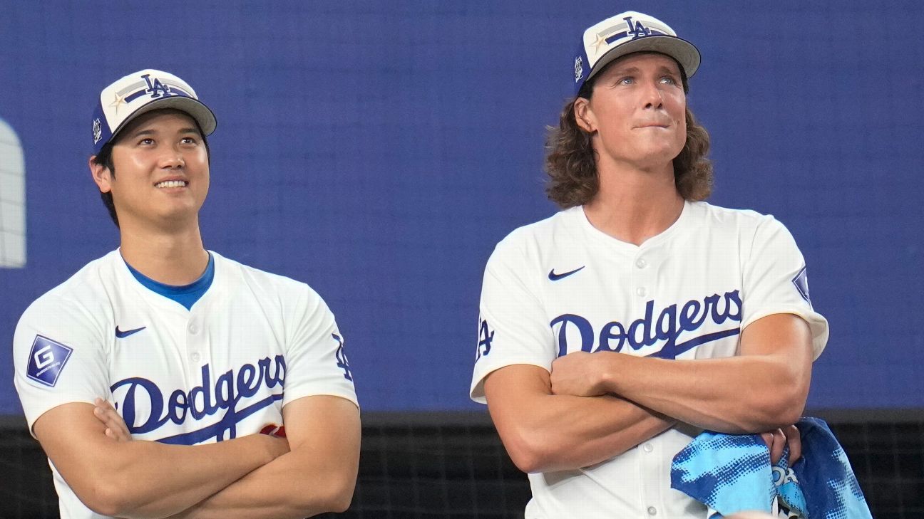 Dodgers to start Tyler Glasnow in G3, Shohei Ohtani in G4 - ABC7 Los ...