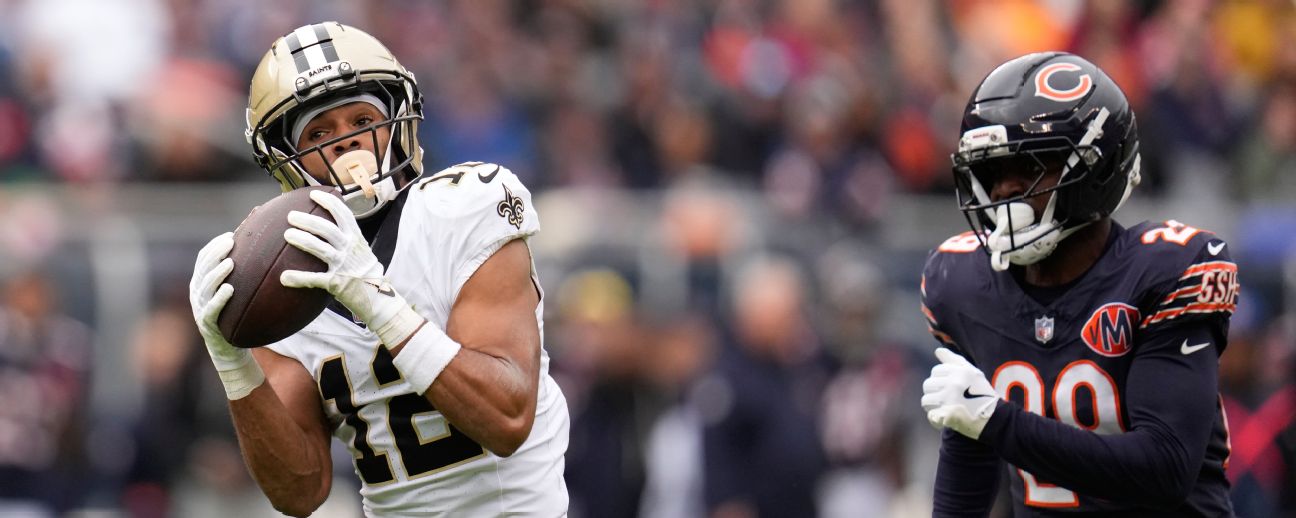 Chris Olave - New Orleans Saints Wide Receiver - ESPN