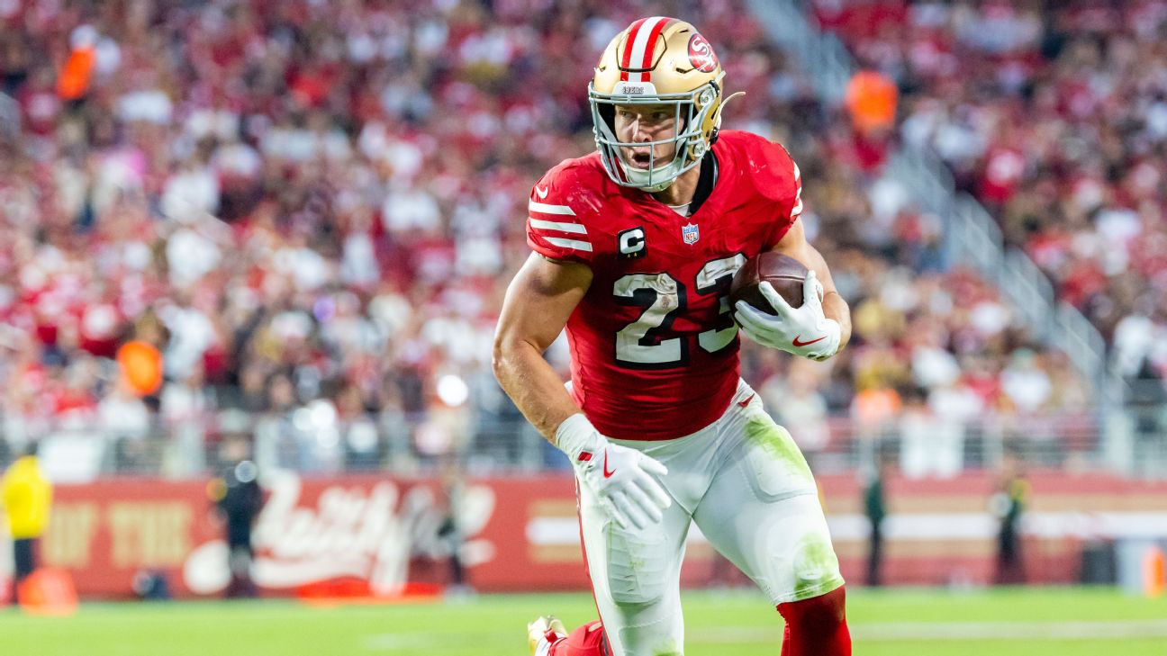 'Monday Night Football' bets: Panthers won't have answer for McCaffrey ...