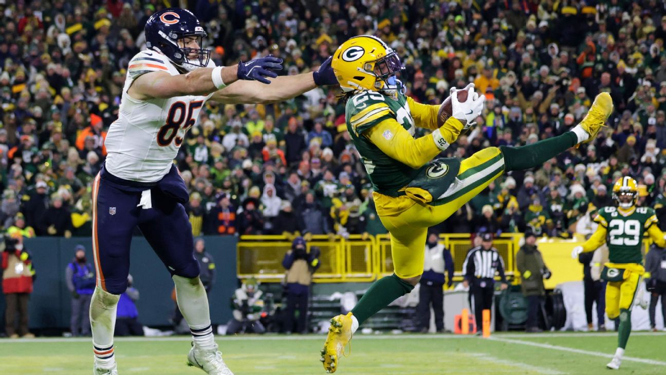 Bears' Caleb Williams laments late interception vs. Packers - ABC7 Chicago
