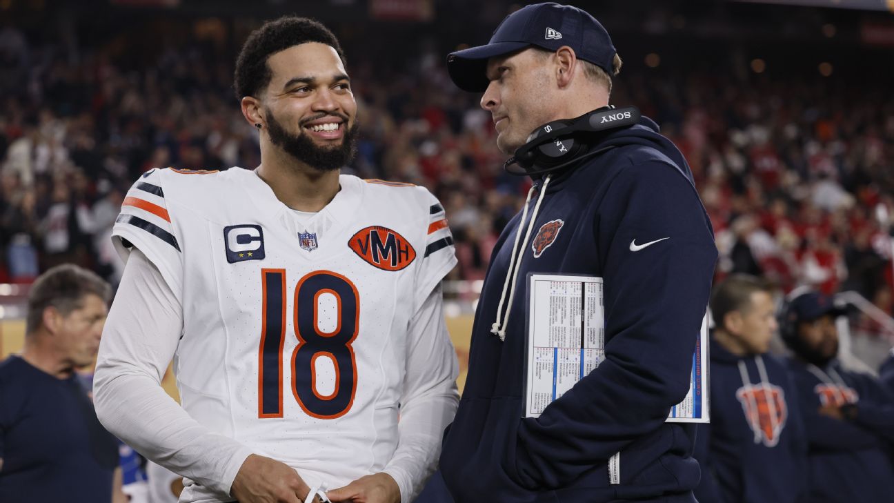 'Fragile' no more: How Caleb Williams, Ben Johnson evolved - ABC7 Chicago