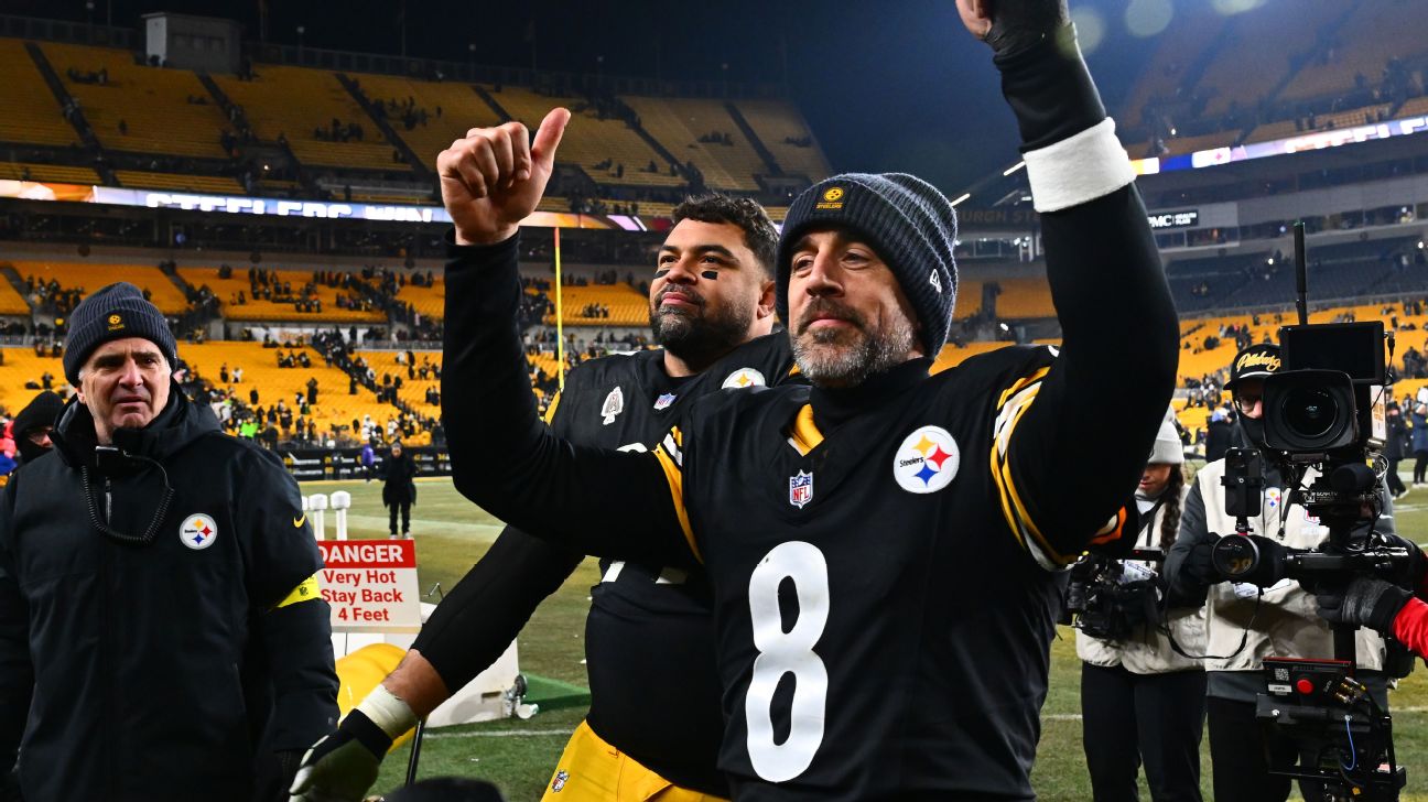 Aaron Rodgers on Steelers-Ravens: 'Pretty emotional' -- plus more Week ...