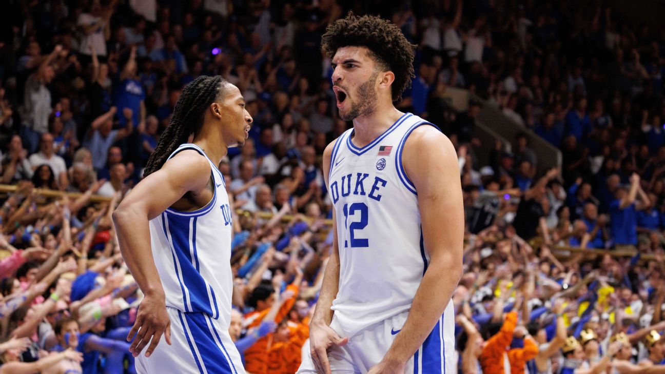 Duke heads into March Madness ranked No. 1 in AP Top 25 - ABC11 Raleigh ...