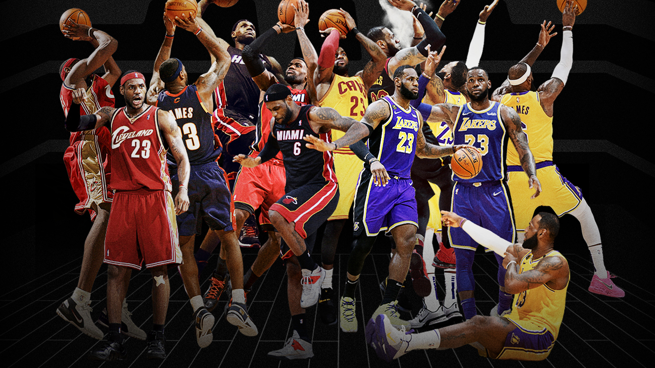 The King's Court: 23 moments from LeBron James' iconic NBA career