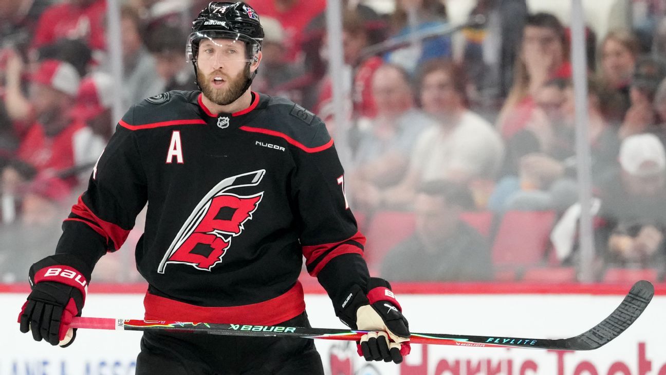 Slavin shoulders blame after Hurricanes' defensive meltdown - ABC11 ...