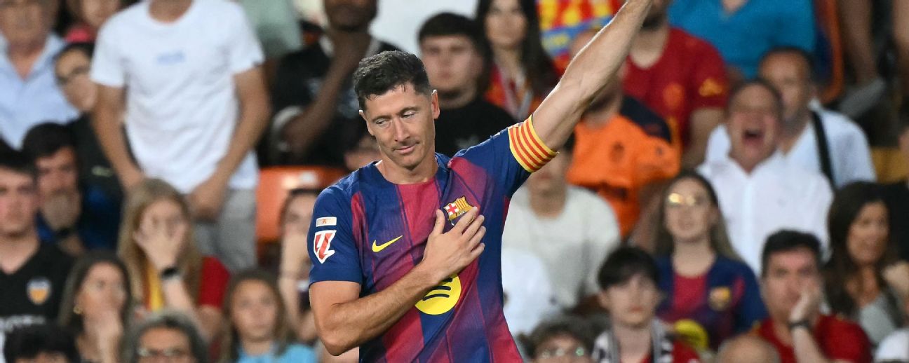 Robert Lewandowski - Barcelona Forward - ESPN