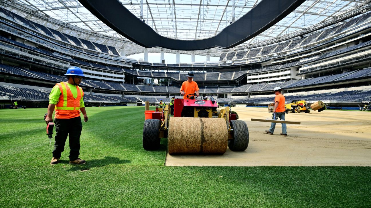 World Cup grass in NFL stadiums stirs debate over field surface - ABC7 ...